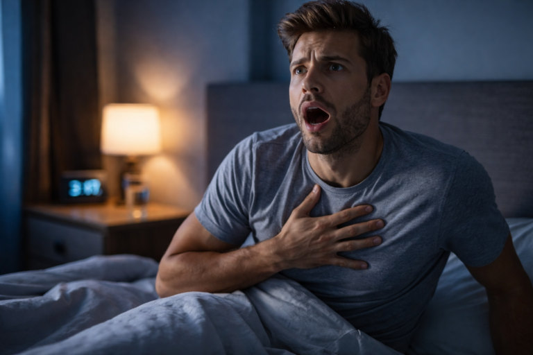 Why You Wake Up Gasping or Short of Breath at Night – Sonno Sleep Center
